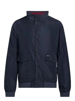 FAÇONNABLE Façonnable Blue Polyester Casual Jacket