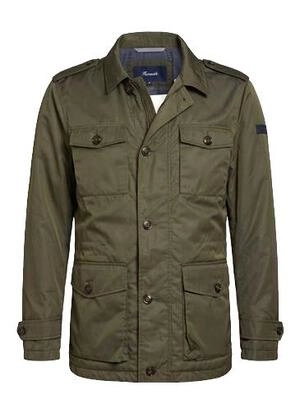 Façonnable Military Polyester Jacket - Green