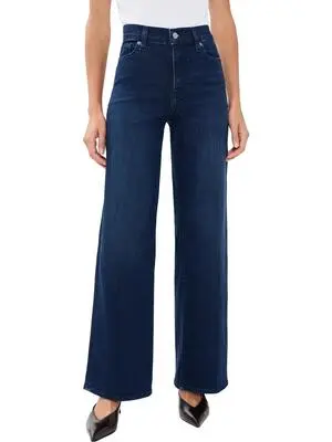 FRAME Le Slim Palazzo Jeans - Ultraviolet