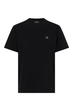 Dsquared2 Metal Upside Down Regular Fit T-shirt - Black