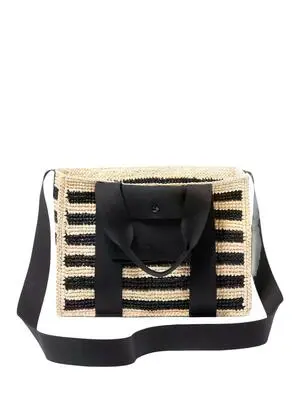 ERES Voyageur Raffia Tote Bag - Neutrals