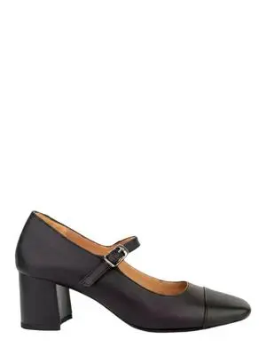 SERGIO MORETTI FIRENZE Mary Jane Pumps - Black