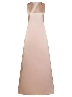 ALINA Alina Bow-Detail A-Line Maxi Dress