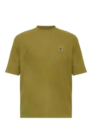 Stone Island Logo-patch T-shirt - Green