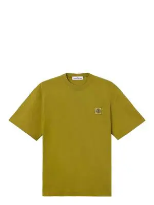 Stone Island Logo-patch T-shirt - Green