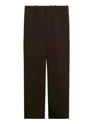 Marni Pressed Crease Trousers - Brown