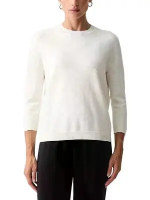 JOOP! Joop! Jacquard-Knit Three-Quarter Sleeve T-Shirt