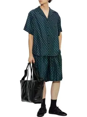 Balmain Silk Shirt - Blue
