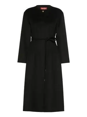 Max Mara Redingote Coat - Black