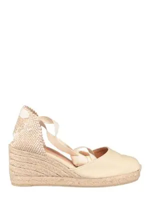 CastaÑer Carina Wedge Espadrilles - Nude