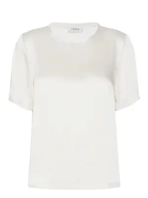 Max Mara Short-sleeved T-shirt - Ivory