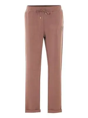 Liu Jo Liu Jo Embellished Drawstring Joggers Brown