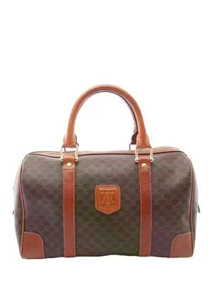 Celine Macadam Patterned Tote Bag - Brown
