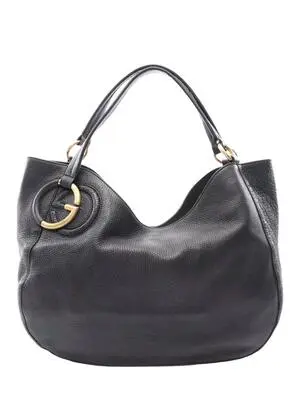 Gucci 2010s Interlocking G Tote Bag - Black