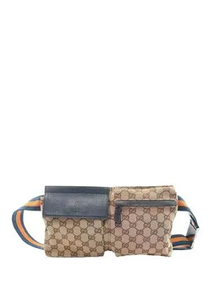 Gucci Gg Canvas Belt Bag - Neutrals