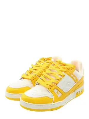 LOUIS VUITTON 2022 Trainer Line Sneakers - Yellow