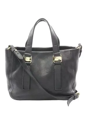 FERRAGAMO Gancini Tote Bag - Black
