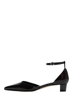 AeydĒ Perrine Ankle-strap Pumps - Black