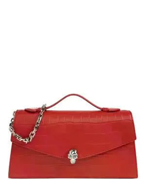 ALEXANDER MCQUEEN Alexander McQueen Skull Croc-Effect Tote Bag