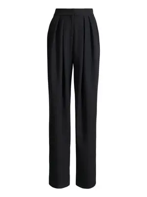 Balmain Grain De Poudre Trousers - Black