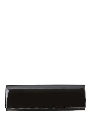 Lafayette 148 New York Patent Leather East West Clutch - Black