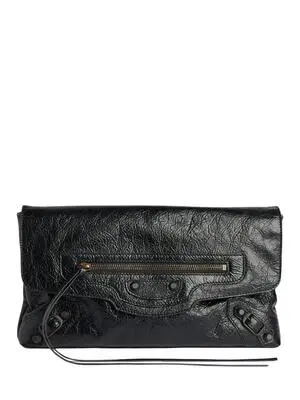 Balenciaga Le City Clutch Bag - Black