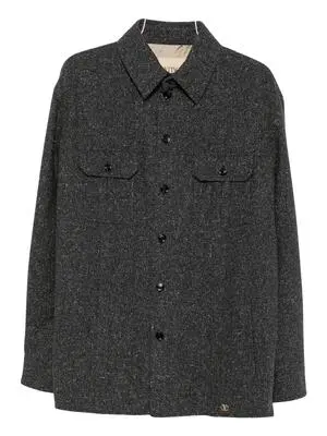 Valentino Garavani Mélange Jacket - Gray