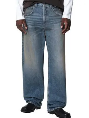 AGOLDE Fusion Jeans In Washed Indigo Denim - Blue