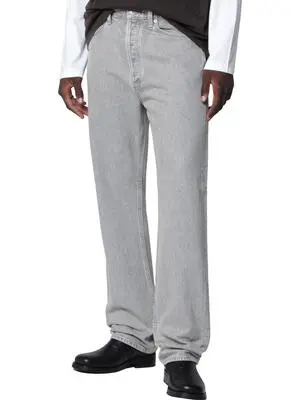 AGOLDE 90's Relaxed Straight Leg Jeans - Grey