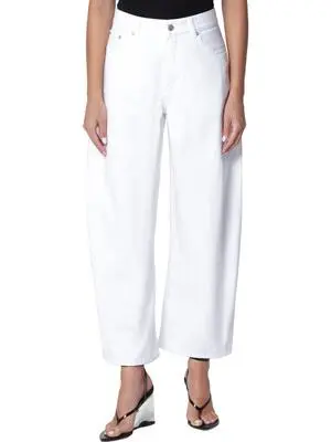 Alaïa Rodeo Denim Trousers - White