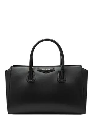 Givenchy Antigona Leather Satchel - Black