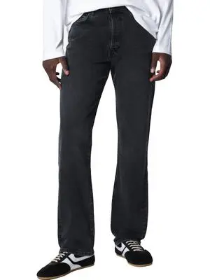 JEANERICA Jeanerica Vintage-Effect Cotton Denim Jeans Black