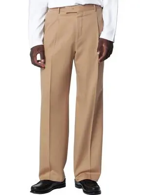 PT TORINO Cotton And Wool Trousers - Beige