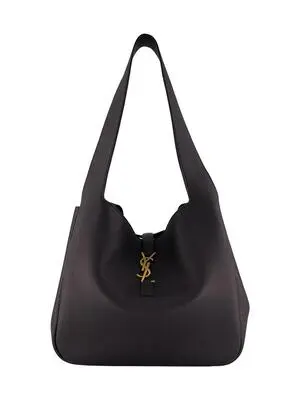 Saint Laurent Monogram Shoulder Bag - Black