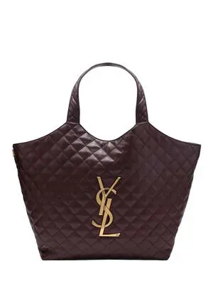Saint Laurent Quilted Tote Bag - Multicolor