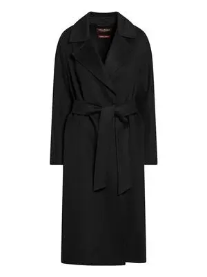Max Mara Belted Coat - Black
