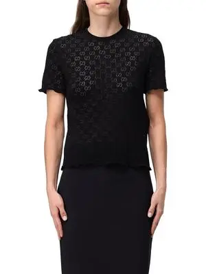 Gucci Monogram Knit Sweater - Black