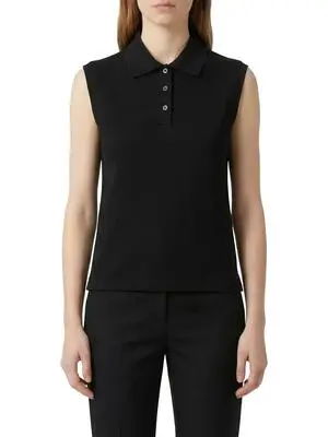 SAINT LAURENT SAINT LAURENT Sleeveless Polo Shirt