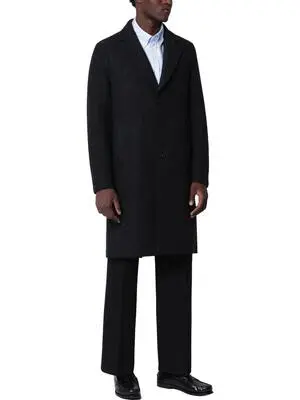 Harris Wharf London Single-breasted Wool Coat - Gray