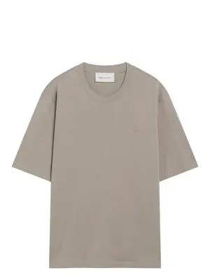 AMI Paris Ami Paris Taupe Beige Ami De Coeur Cotton T-Shirt Men Cream