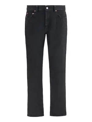 Saint Laurent Slim Fit Denim Jeans - Black