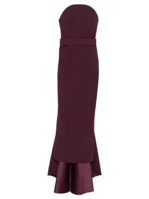 Solace London Citra Strapless Maxi Dress - Multicolor