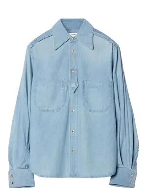 Celine Denim Cotton Shirt - Multicolor