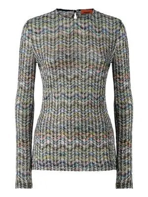 Missoni Zig Zag Motif Knit Sweater - Multicolor