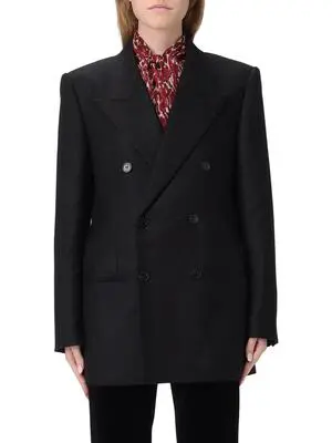 Saint Laurent Double Breasted Jacket - Black