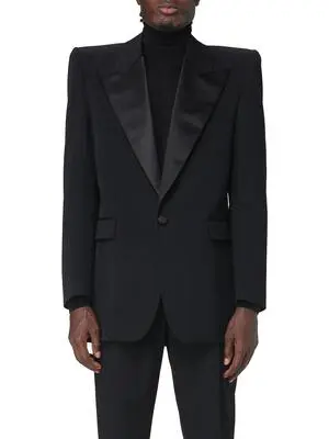 Saint Laurent Wool Blazer - Black