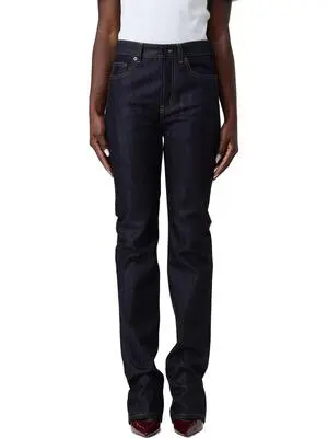 Saint Laurent High-rise Straight Leg Jeans - Blue