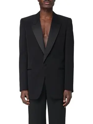 Saint Laurent Shawl Lapel Blazer - Black