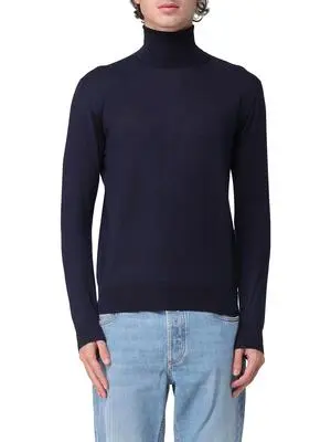 Saint Laurent Fine Knit Turtleneck Sweater - Blue