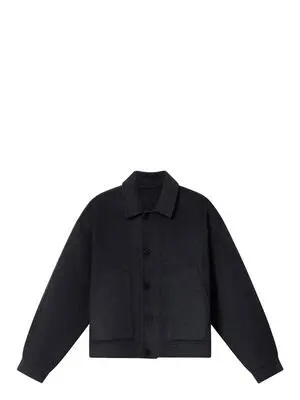 Isabel Marant Étoile Casper Double-faced Wool And Cashmere Jacket - Anthracite